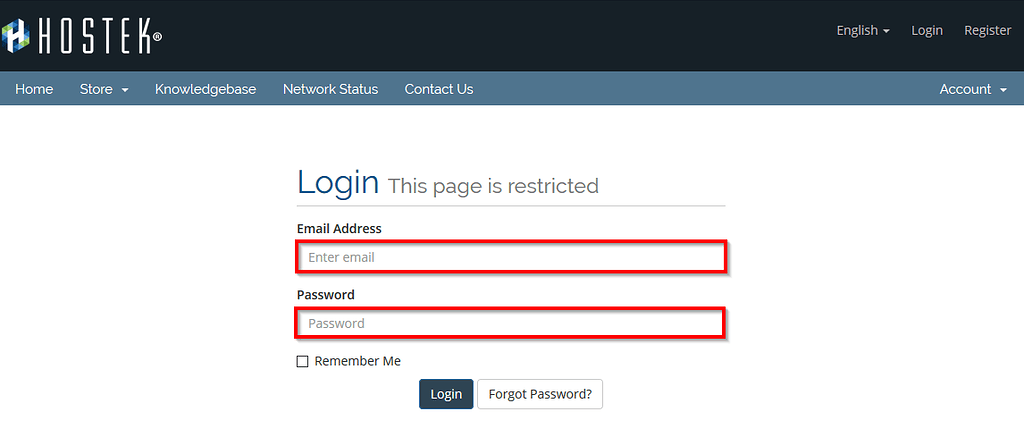 Enabling Two-Factor Authentication - Billing Control Panel - Hostek ... Enabling Two-Factor Authentication - Billing Control Panel - Hostek ...